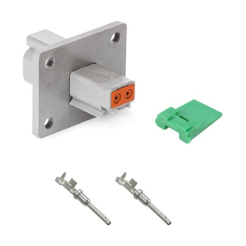 Kit Connecteur DT series female 2 Voies du panneau
