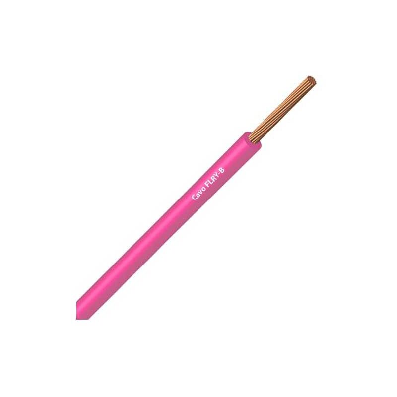 Câble Fil Unipolaire FLRY-B ISO 6722 Classe B Sec. 1,00 Rose