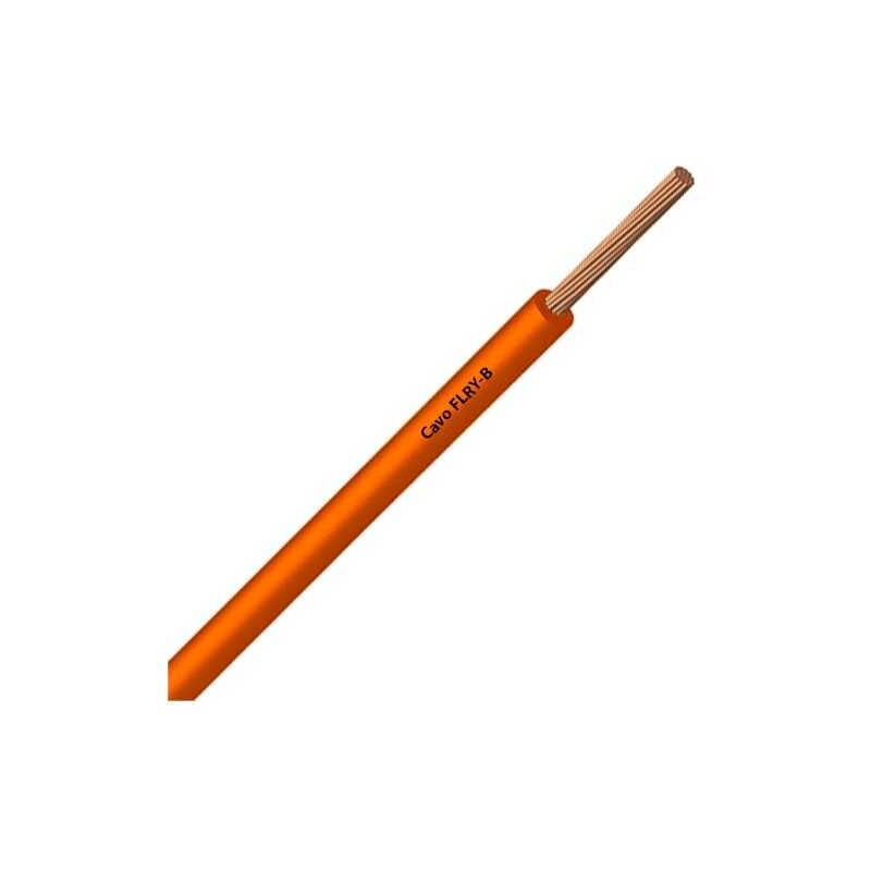 Câble Fil Unipolaire FLRY-B ISO 6722 Classe B Sec. 1,50 mmq Orange