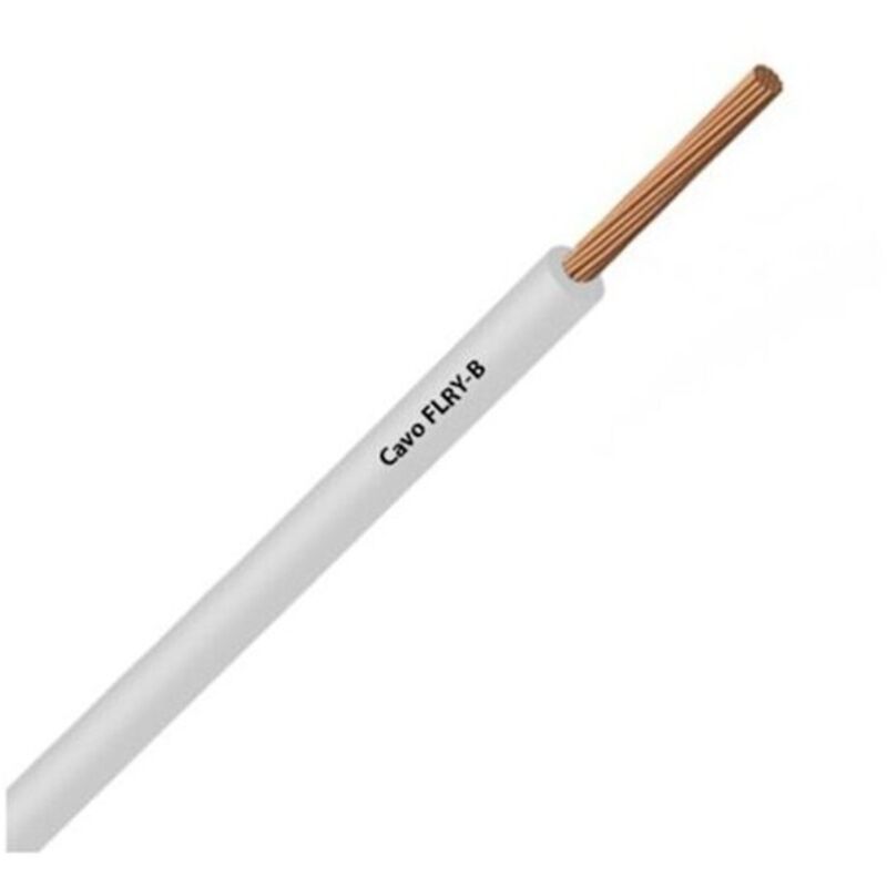 Câble Fil Unipolaire FLRY-B ISO 6722 Classe B Sec. 0,25 mmq blanc