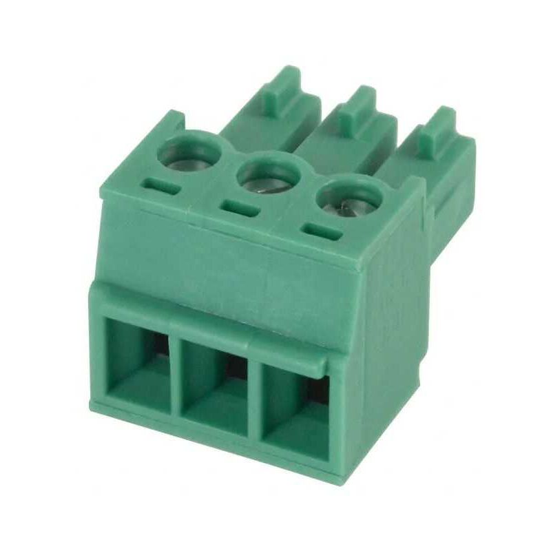 Connecteur bornier au chariot pas de 3,81 Femelle 3 Voies Vert Phoenix