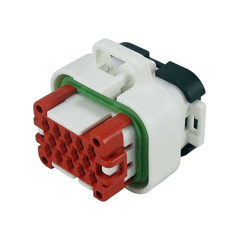 Connecteur AmpSeal mâle 14 Voies blanc