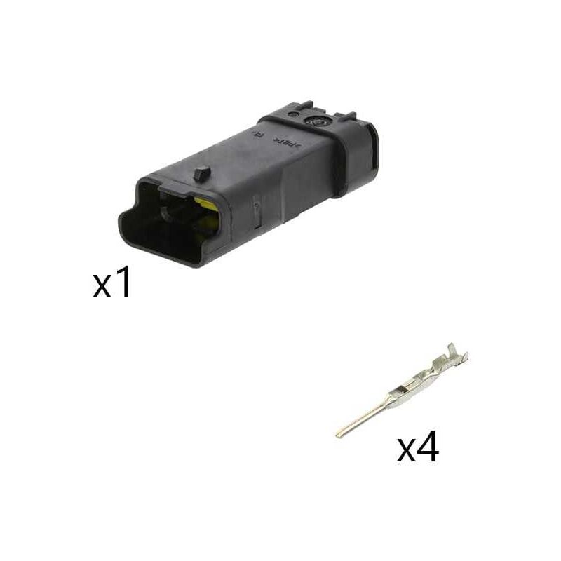 Kit Connecteur Miniseal Femelle 4 Voies