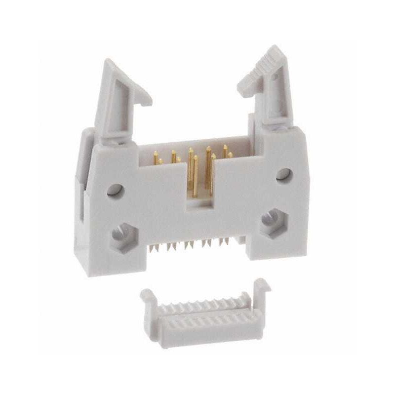 Connecteur IDC mâle par flat 10 Voies avec extracteurs