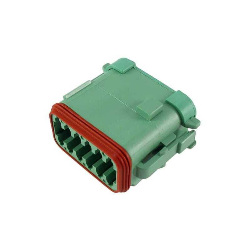 Connecteur Series DT Mâle 12 Voies CE05 Vert