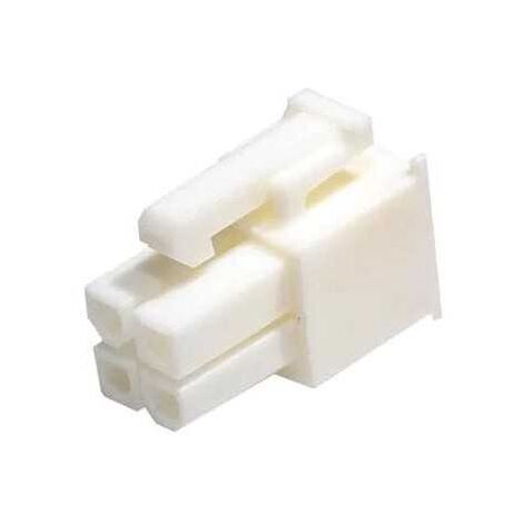 Connecteur Mini Fit male 2X2 Voies V0