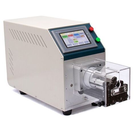 Machine automatique de dégainage, dénudage et préparation de blindage ...