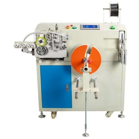 Machine pour couper sur mesure, enrouler avec et sans bobine et ...