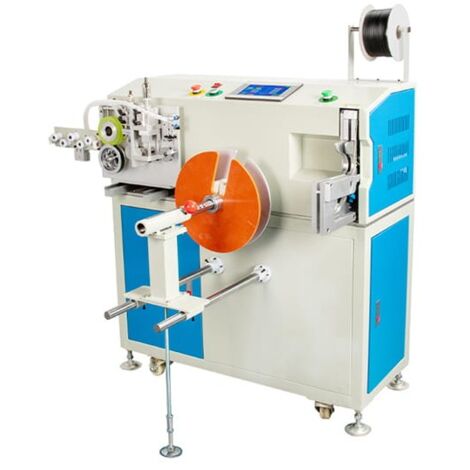 Machine pour couper sur mesure, enrouler avec et sans bobine et ...