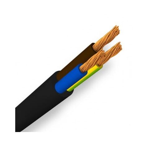 Câble PVC 3G1 Noir