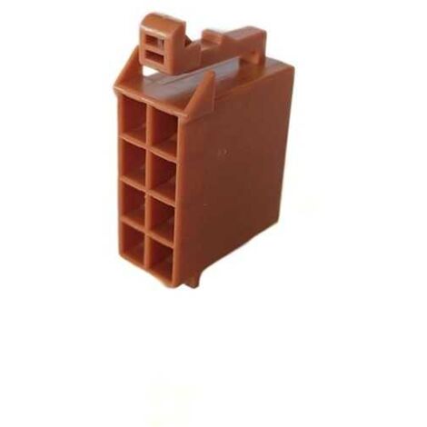 Connecteur Junior timer mâle 8 Voies Marron