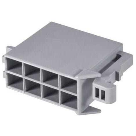 Connecteur Junior timer mâle 8 Voies Gris
