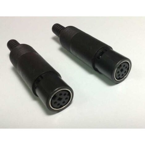 Connecteur Mini din femelle 6 Voies