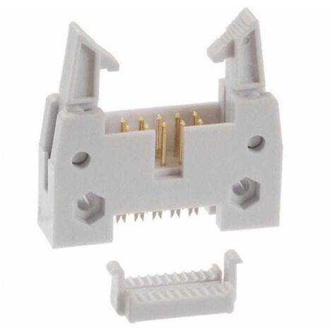 Connecteur IDC mâle par flat 10 Voies avec extracteurs