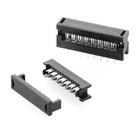 Connecteur IDC mâle 16 Voies par flat/ PCB