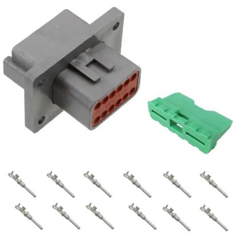 Kit Connecteur DT series Mâle female 12 Voies du panneau