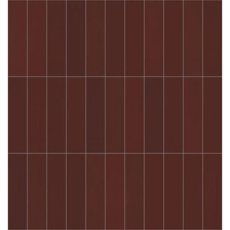 Carrelage Zellige Paris rouge Brillant 8x31.5 cm