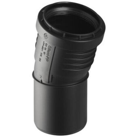 Curva innesto Geberit SILENT-PP a 15° ø75 mm 390.320.14.1