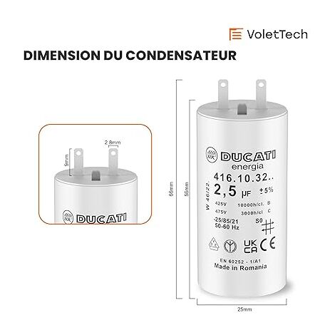 Condensateur Volet Roulant
