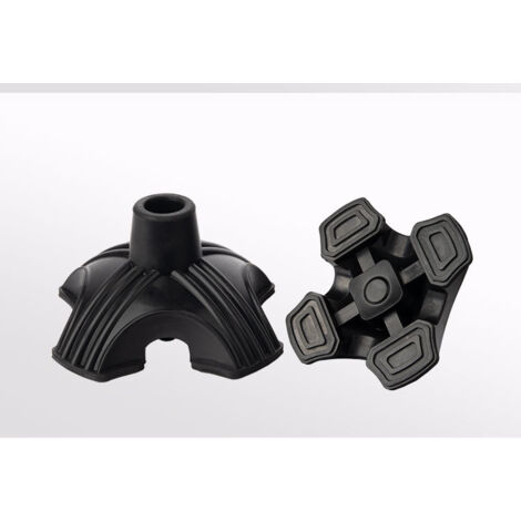 SHINING HOUSE Gummispitzen für Gehstöcke, rutschfeste Quad ...