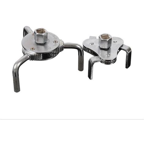 SHINING HOUSE Oil Filter Wrench Three Claw Filter Wrench Oil Collector Filter Wrench Drive 13mm 2 Pcs