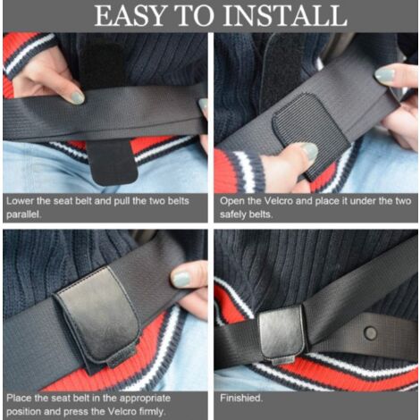 SHINING HOUSE Seat Belt Adjuster Seat Belt Clip Universal Car Safety Seat Belt Stopper Adjustable Buckle