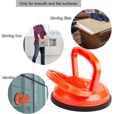 SHINING HOUSE Pcs Orange Vacuum Suction Cups Suction Cups Diameter 115mm for Tiles Glass Wood