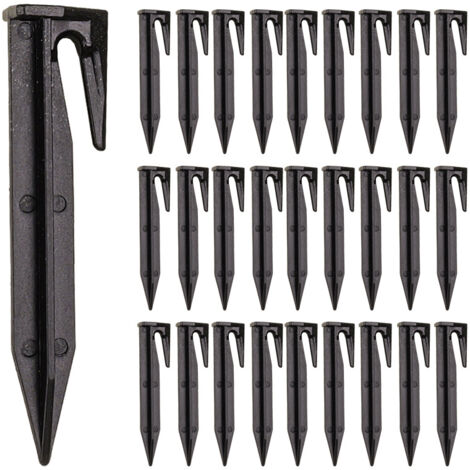 SHINING HOUSE Pack of 100 Perimeter Cable Fixing Pegs - Accessories for ...