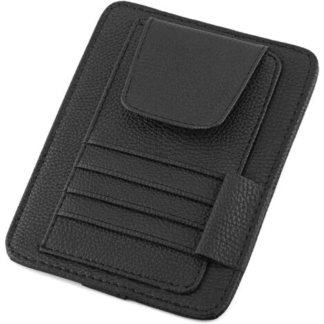 SHINING HOUSE Car Card Holder, Automobile Car Sun Glass Credit Card ...