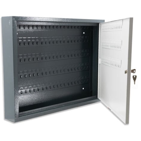 Armoire à clés à serrure fixation murale rangement 150 crochets Reskal