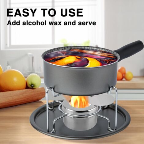 CCYKXA 6 Stück Edelstahl Spiritusbrenner, Spirituskocher ...