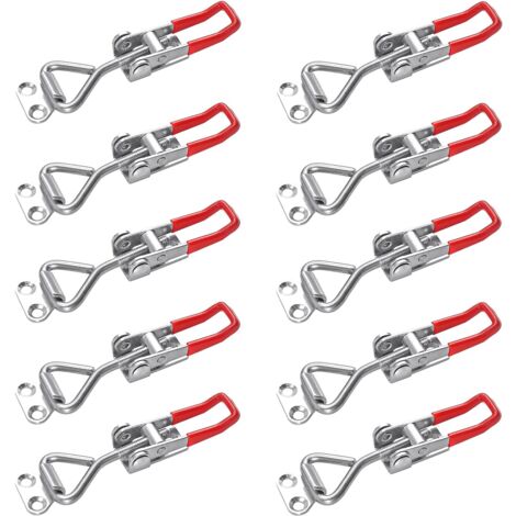 CCYKXA 10Pcs Hasp Latch, Box Hasp, Lever Hasp, Holding Capacity, Door ...