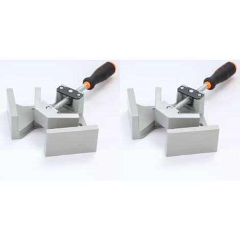 CCYKXA Corner Vise, [2 PACK] 90° Aluminum Alloy Right Angle Clamp ...