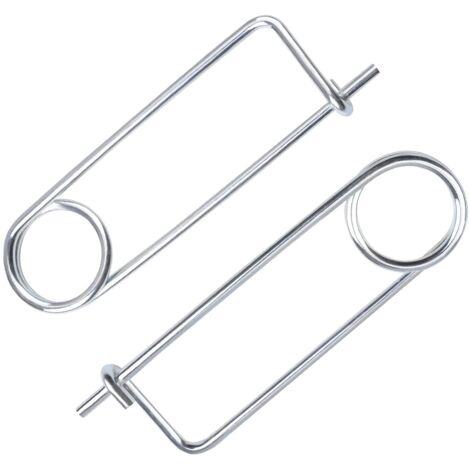 CCYKXA 2pcs Large Shank Locking Pins, M6 x 200 Heavy Duty Steel Pin ...