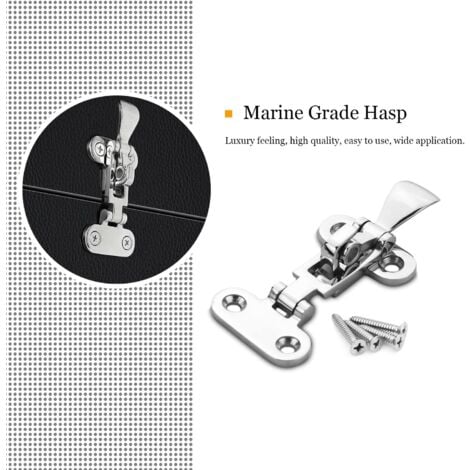 CCYKXA Boat Hatch Latch Marine Locker Cabinet Stainless Steel Latches ...