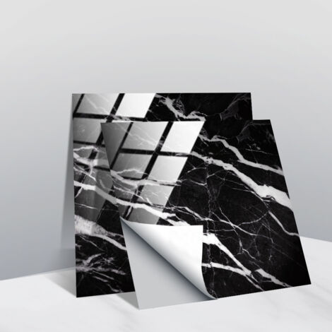 CCYKXA (C)20Pcs Marble Tile Stickers for Kitchen Bathroom Backsplash ...