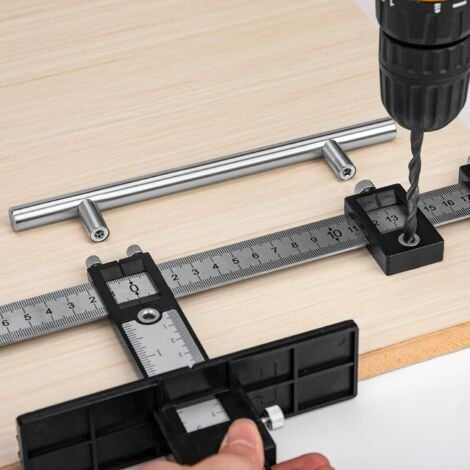 CCYKXA Cabinet Hardware Jig Woodworking Punching Jig Adjustable ...