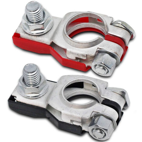 CCYKXA 1 Pair Battery Terminals Connector Clamp Battery Terminal for Car Positive and Negative ...