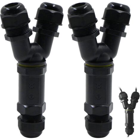 CCYKXA Waterproof Junction Box Cable Connector - Outdoor 3 Pole Branch ...