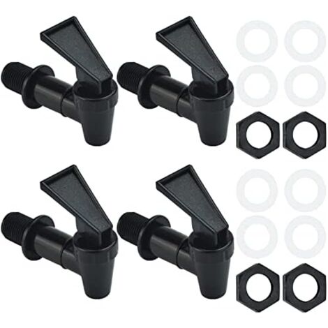 CCYKXA Plastic Water Faucet,4pcs Plastic Replacement Water Tap Faucet ...
