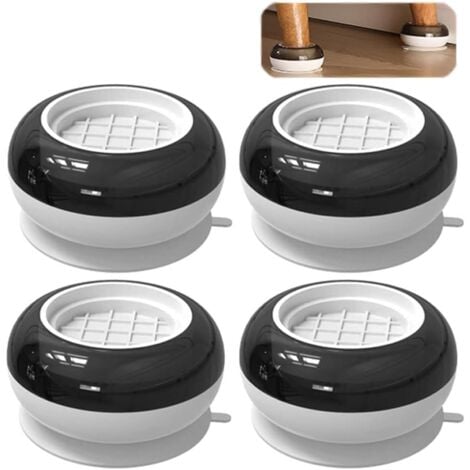 CCYKXAA 4 Pcs Washing Machine Anti Vibration Mat, Anti-Vibration Rubber ...