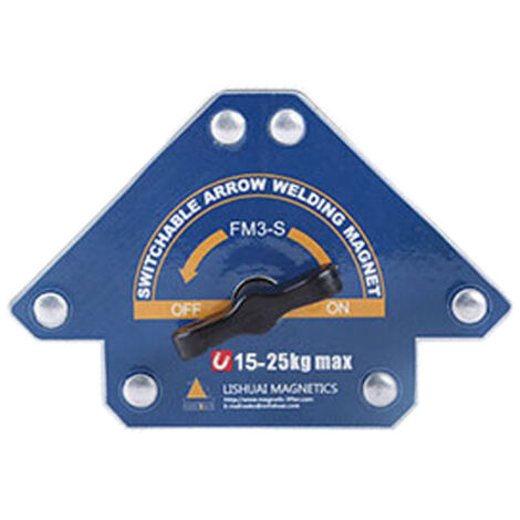 CCYKXA Welding Magnets,1pc FM3-S with Switch,20kg Welding Magnet Angle 1208136mm