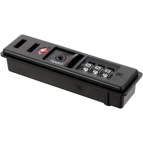 CCYKXA Portable tsa lock 007 Master Key Lock PC Luggage Lock Built-in ...