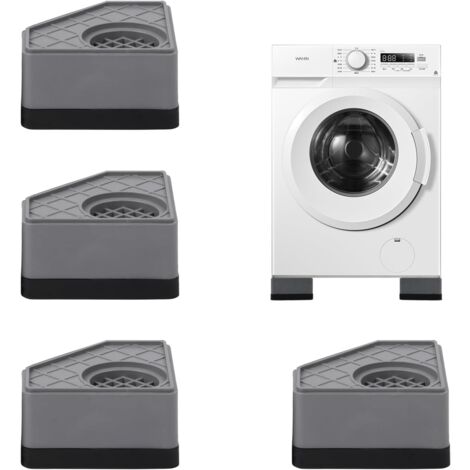 CCYKXAA 4 Pcs Anti Vibration Pads Washing Machine Support, Washing ...
