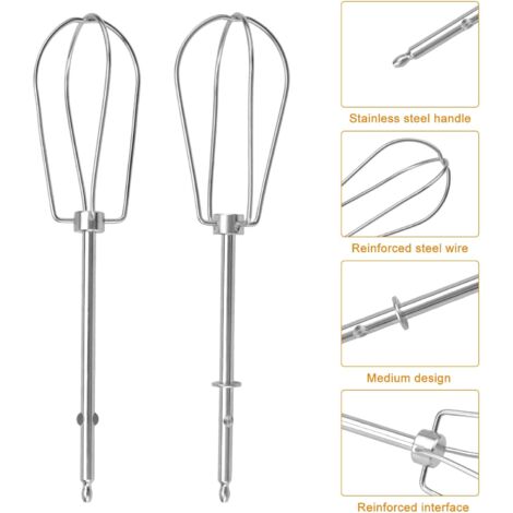 CCYKXAA 2 Pack Replacement Hand Mixer Whisks Hand Mixer Hand Blender ...