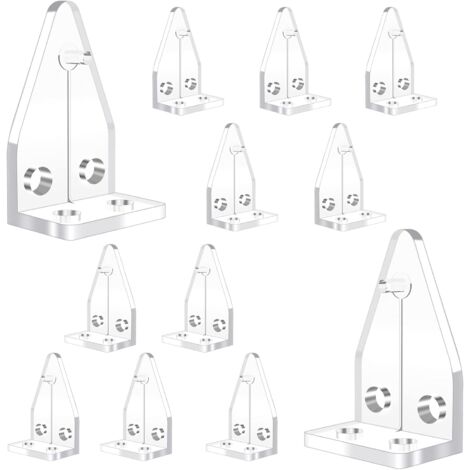 CCYKXA 12Pcs Clear Plastic Window Venetian Blind Clips Clamps ...
