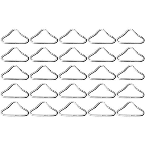 CCYKXA 30pcs Metal Triangle Buckles for Trampoline, Ring Connectors for ...