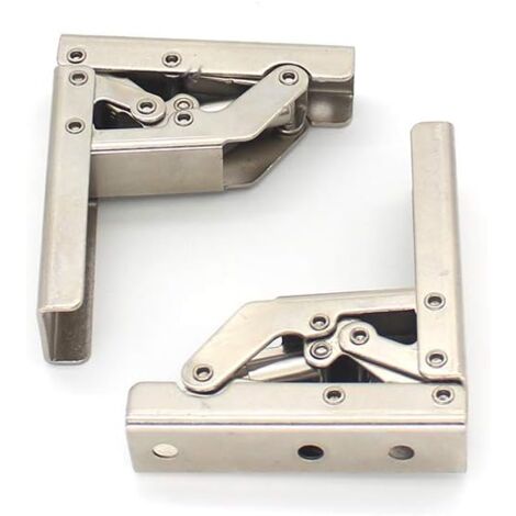 CCYKXA 2pcs 90 Degree Folding Hinge Bracket Thickened Connecting ...