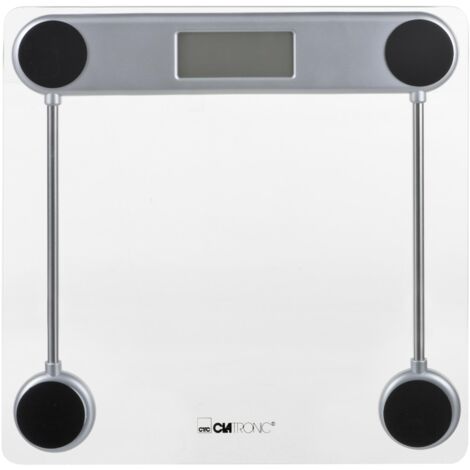 Clatronic PW 3368 Báscula de Baño Digital Cristal Templado, Alta ...