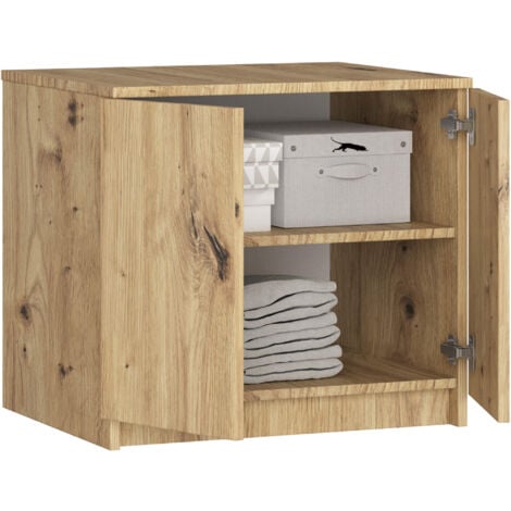 Altillo para armario AKORD S60 Roble Artisan 60 cm 2 puertas frente en ...
